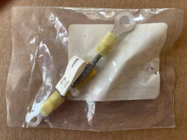 Cessna Single Engine Rudder Bonding Strap. New. - Airplane Salvage ...