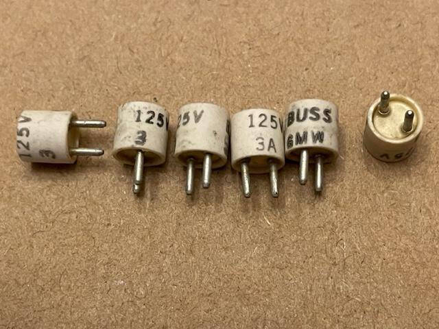 Bussmann GMW3A Radial Micro Fuses. New. - Airplane Salvage Parts, Inc ...