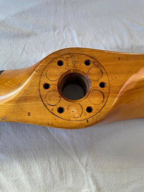 Flottorp 72" 1940s Wooden Propeller - Airplane Salvage Parts, Inc ...